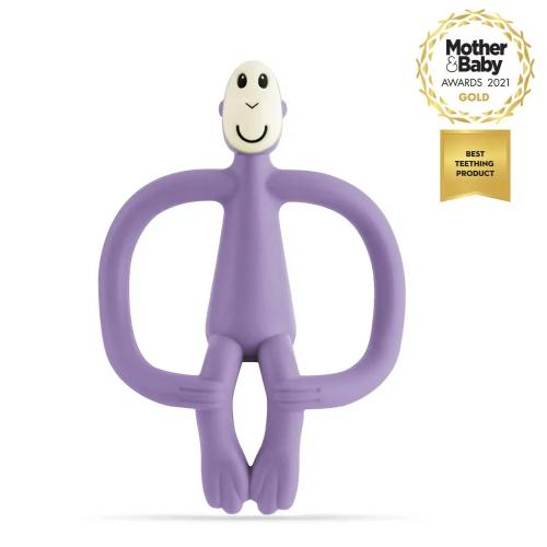 Чесалка с апликатор Matchstick Monkey Original Monkey Teething Toy Purple